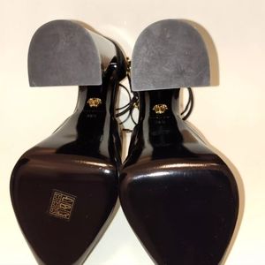 Versace | Shoes | Versace Black Point Toe Platforms | Poshmark